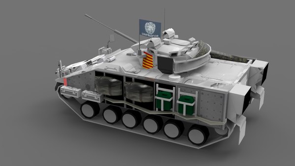 High-Quality UN Tank 3D Model 3D model - TurboSquid 2035243