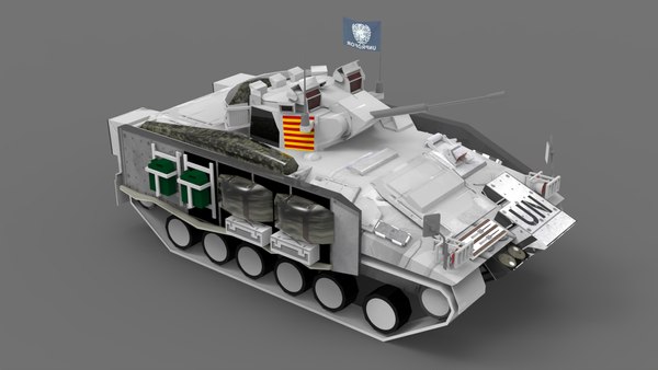 High-Quality UN Tank 3D Model 3D model - TurboSquid 2035243