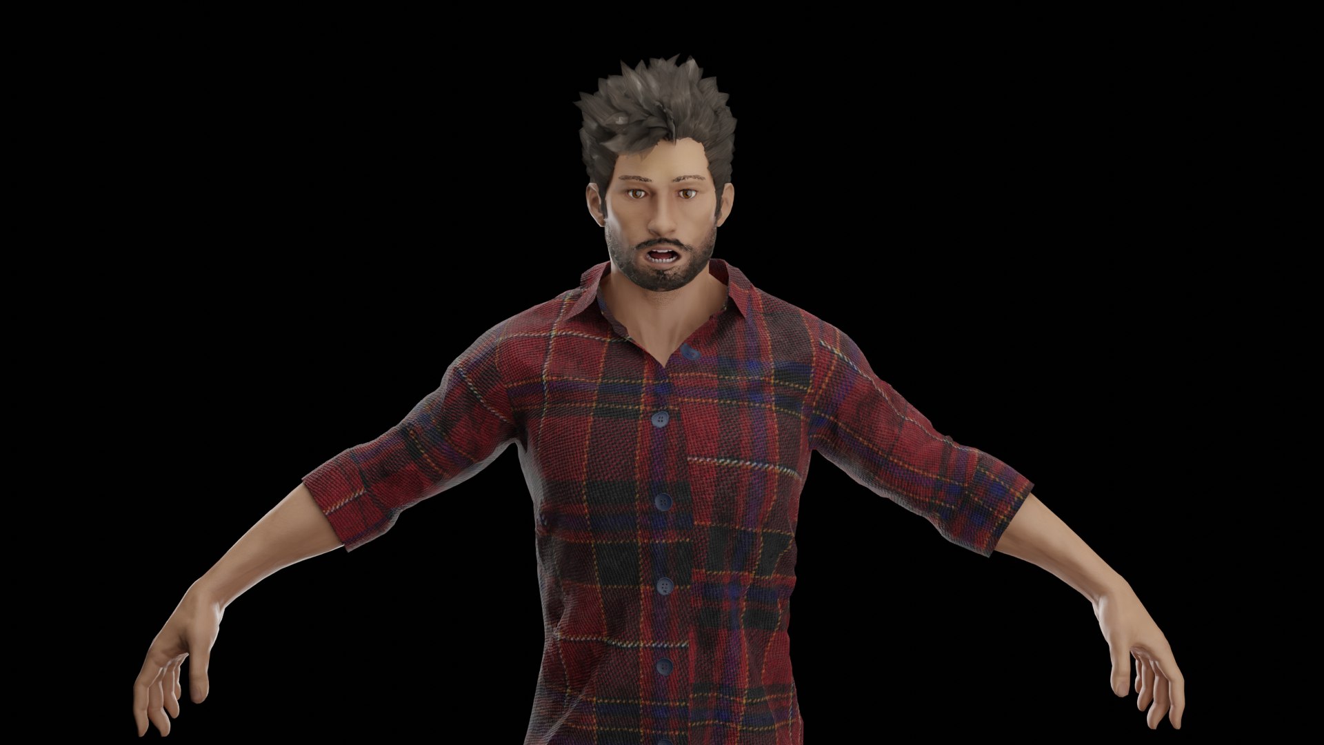 Man 3D Model - TurboSquid 2064519