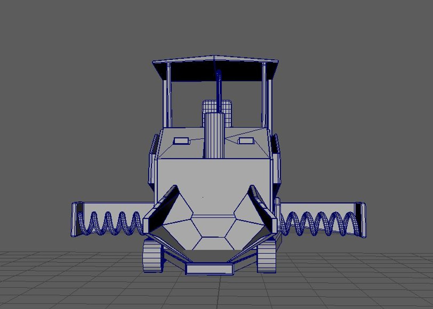 3D Asphalt Machine Model - TurboSquid 1221401
