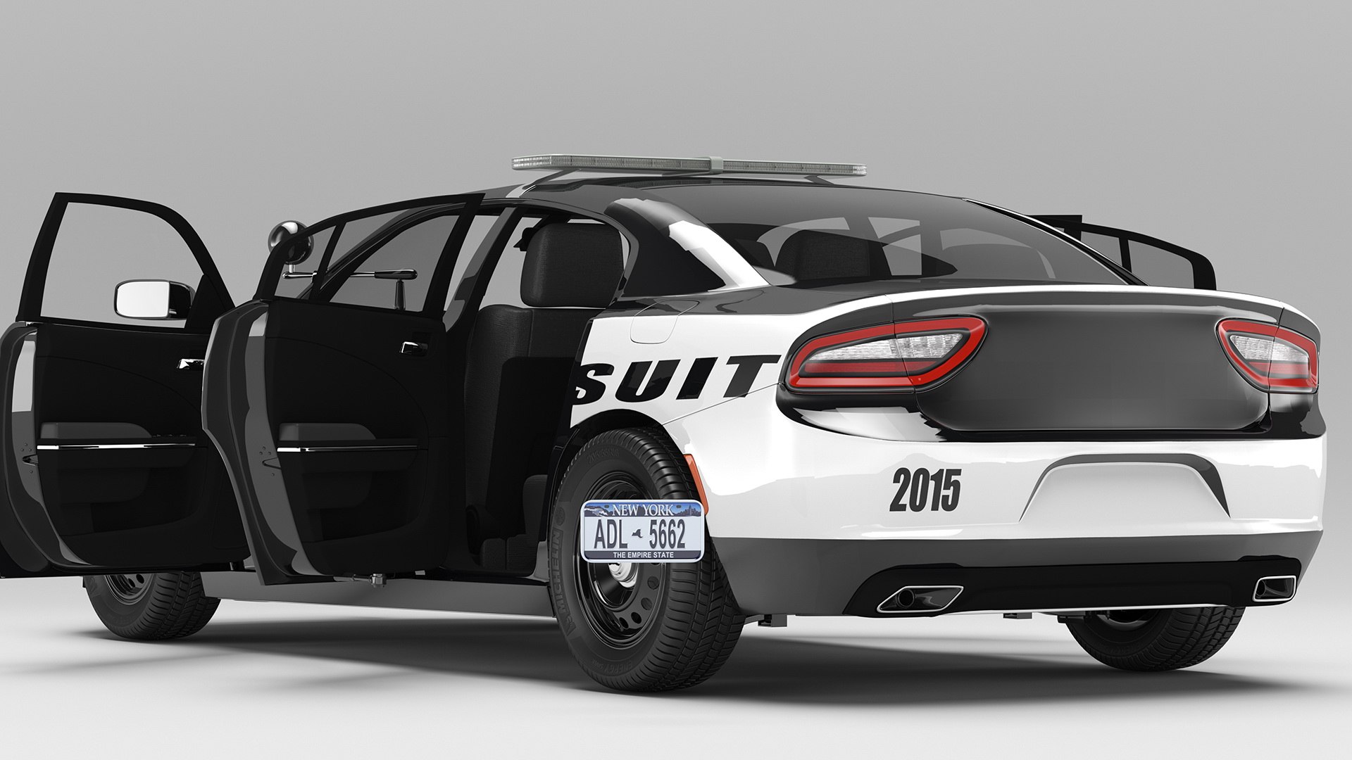 max generic police car rigged