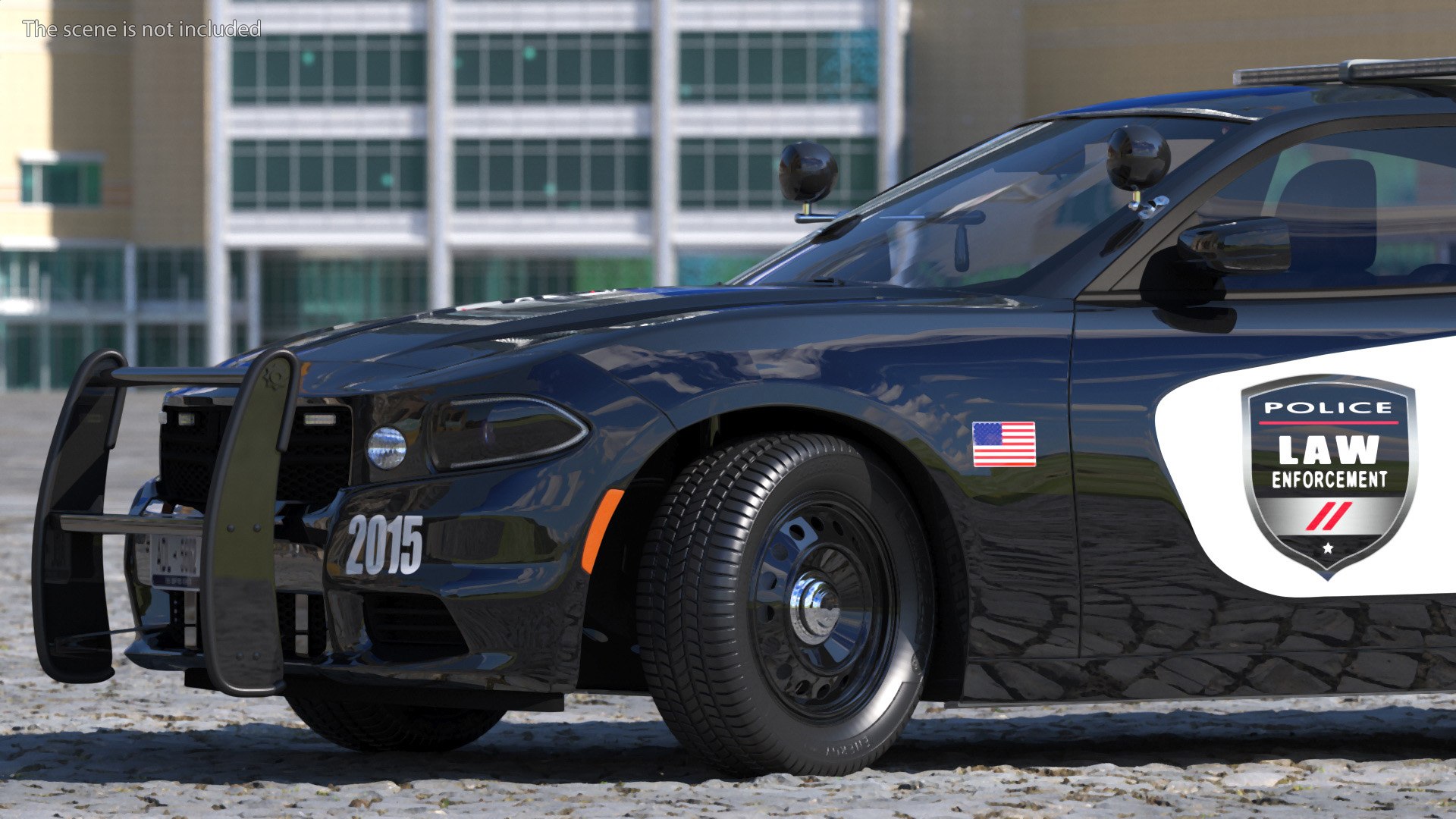 max generic police car rigged