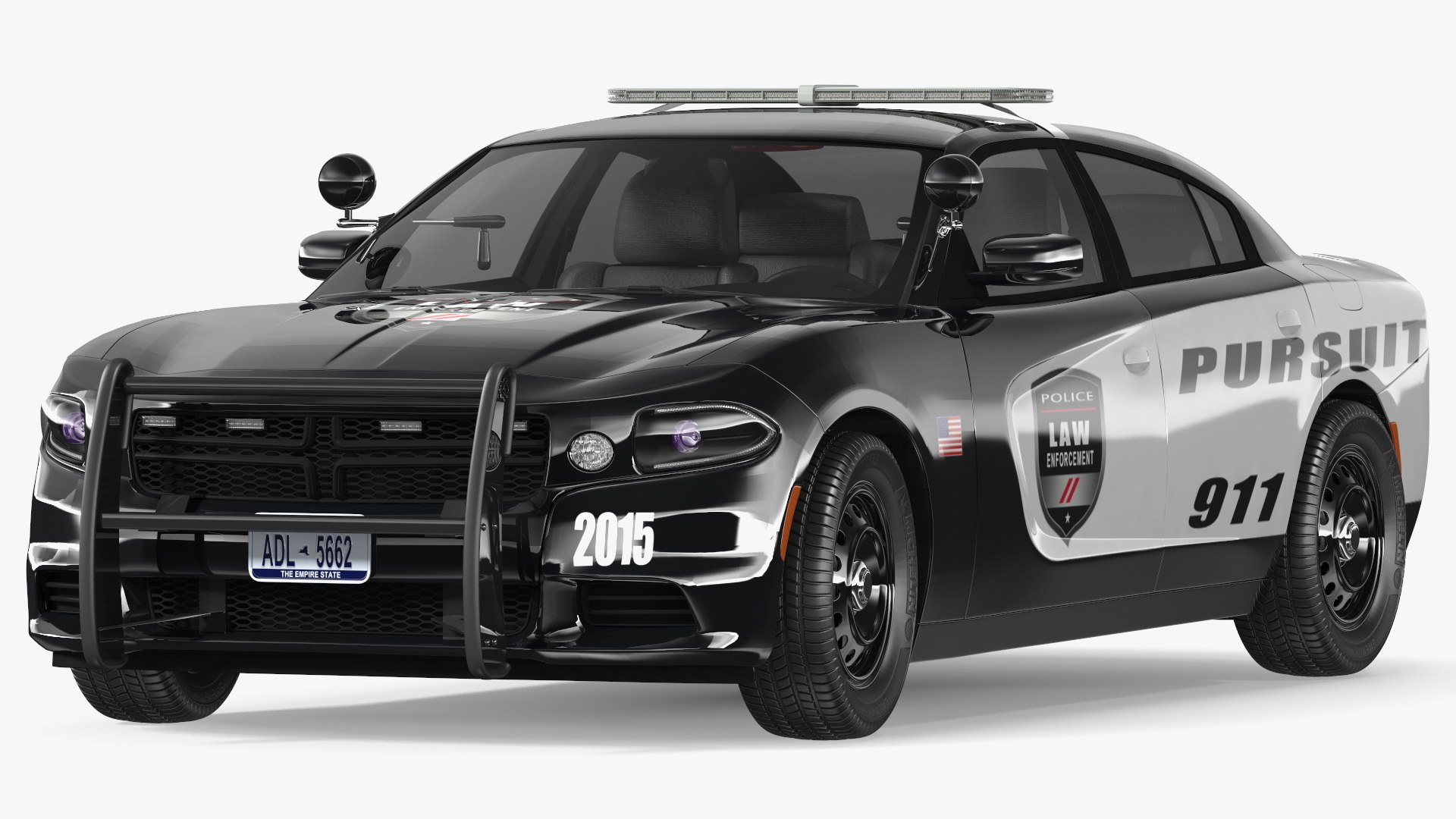 max generic police car rigged
