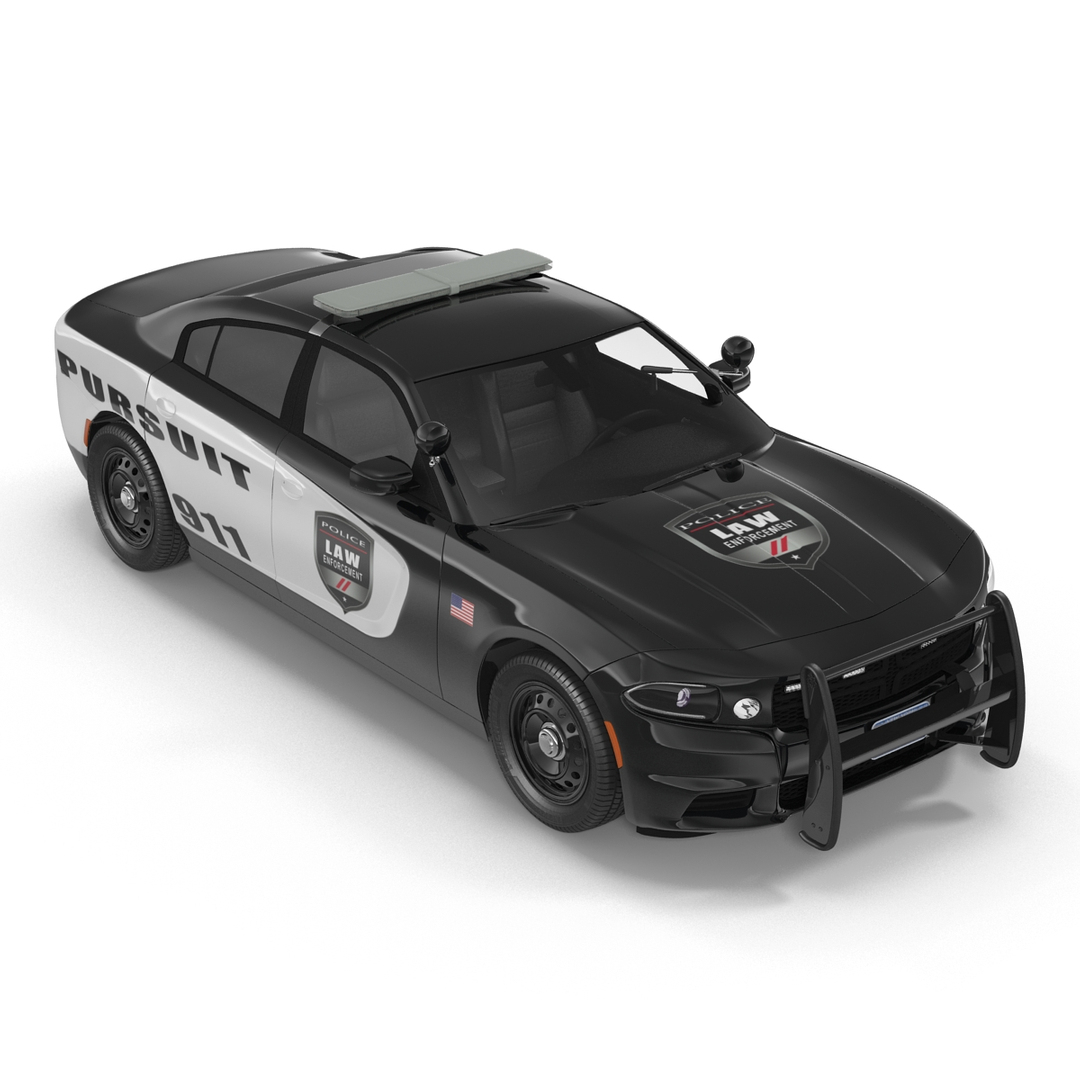 max generic police car rigged