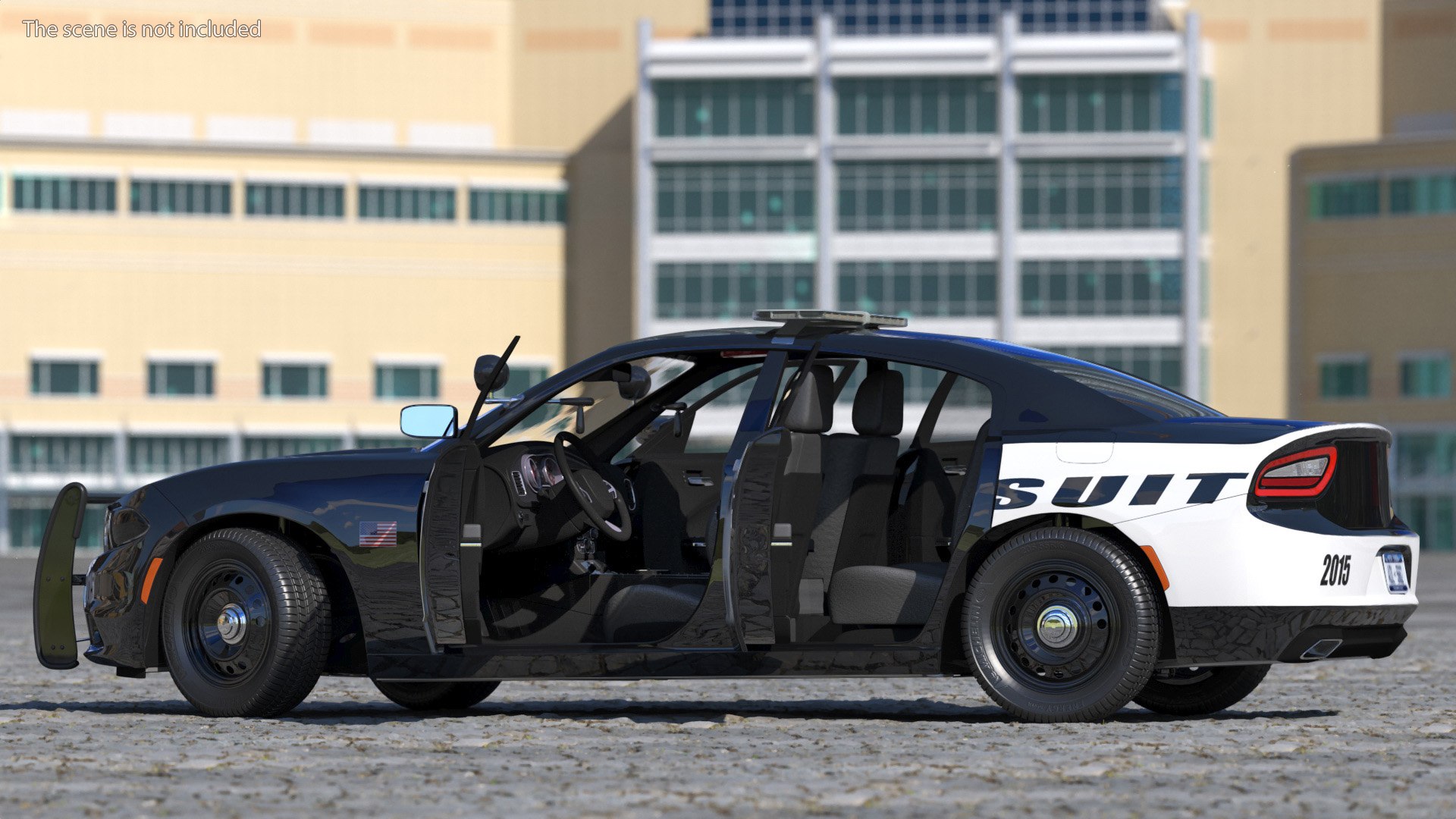 max generic police car rigged