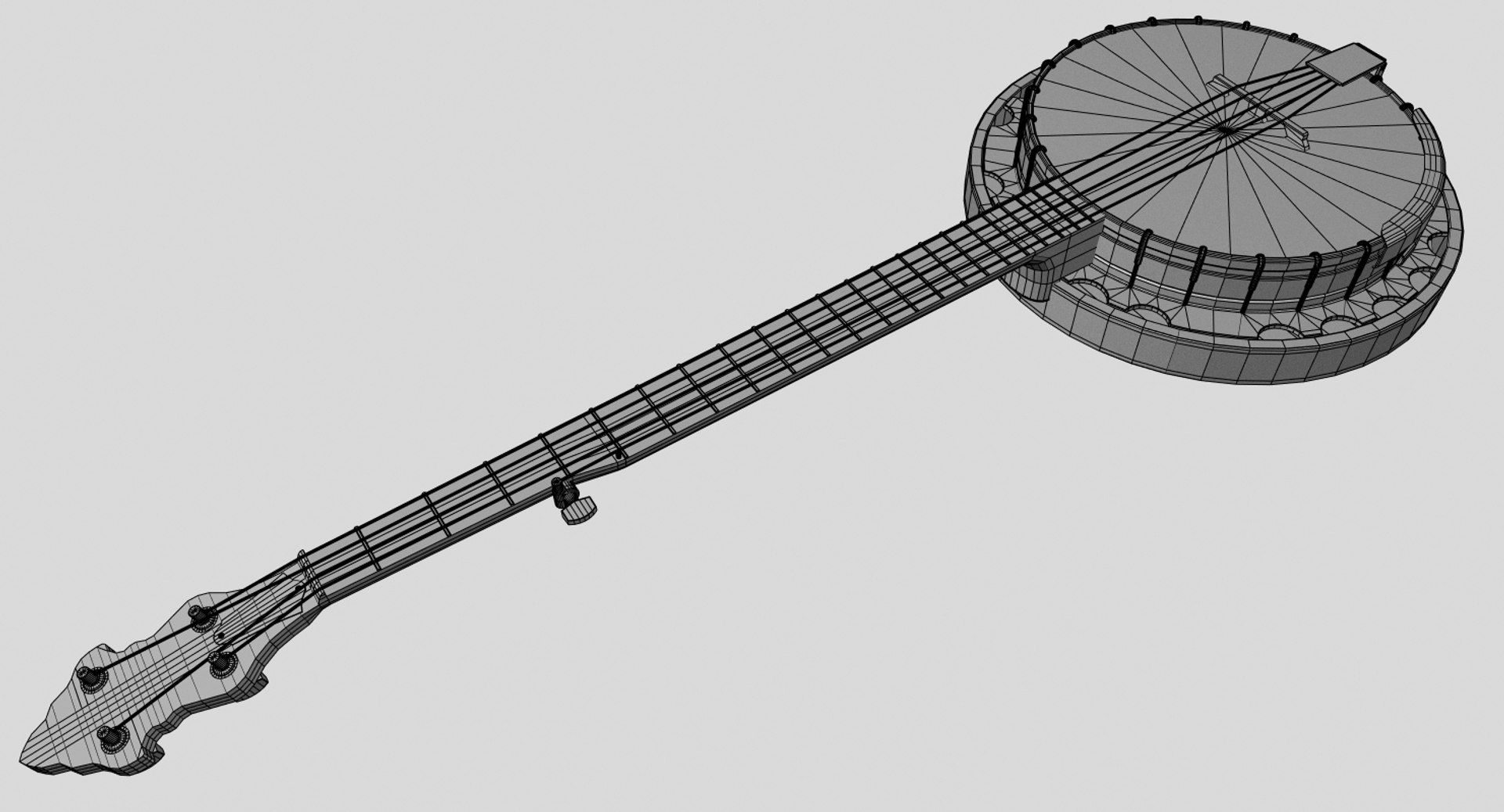 3d obj banjo