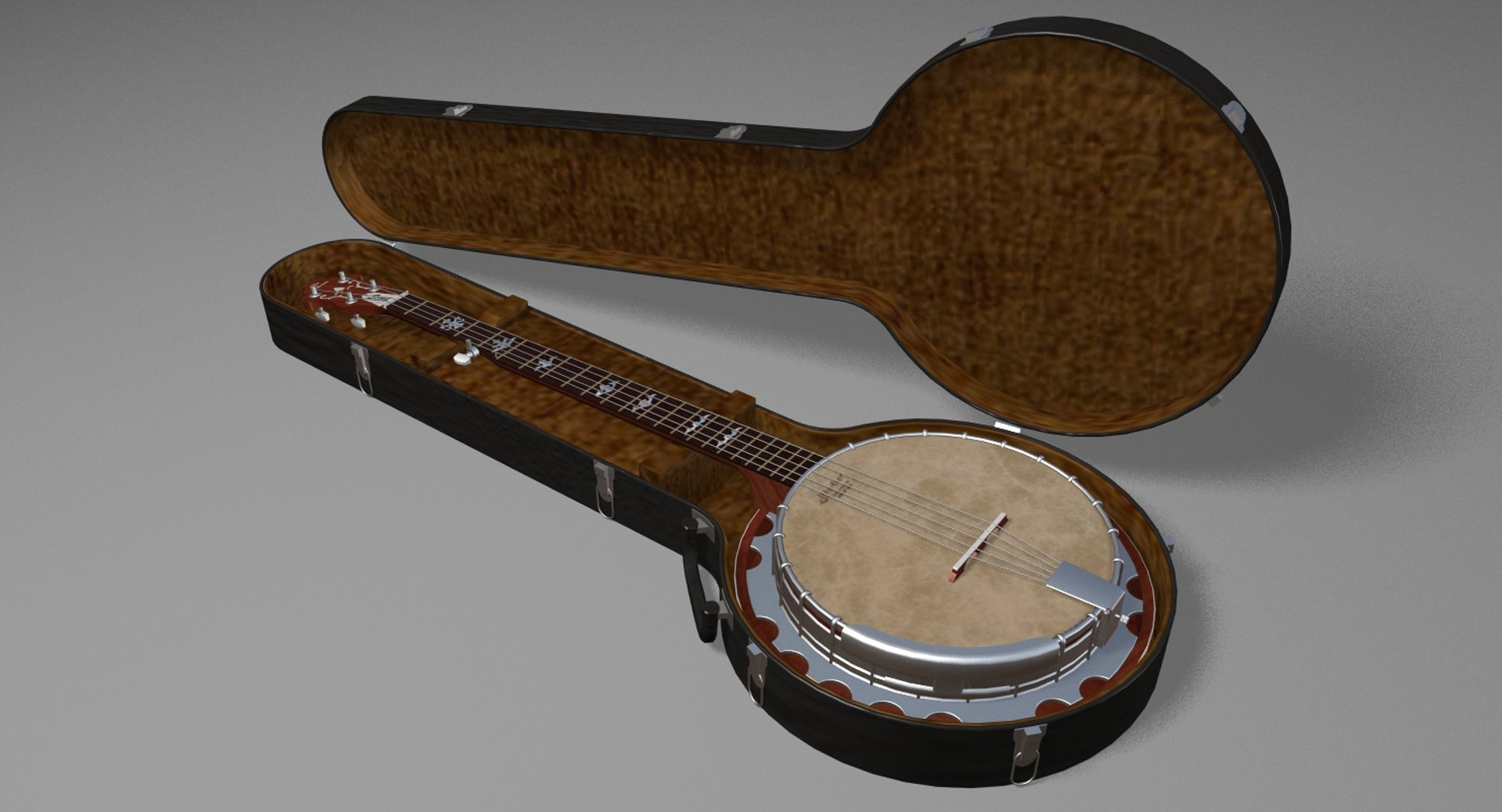 3d obj banjo