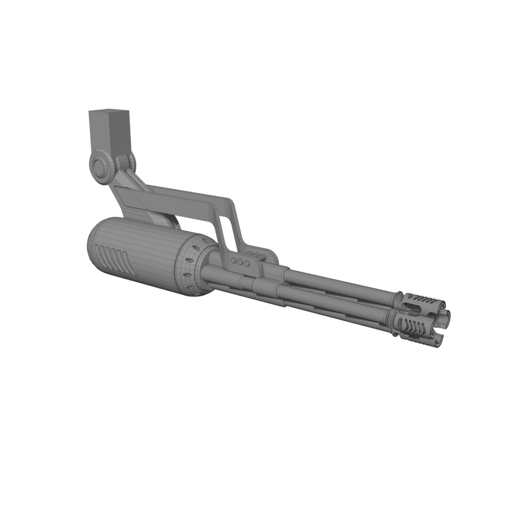 Gun 3D model - TurboSquid 1557706