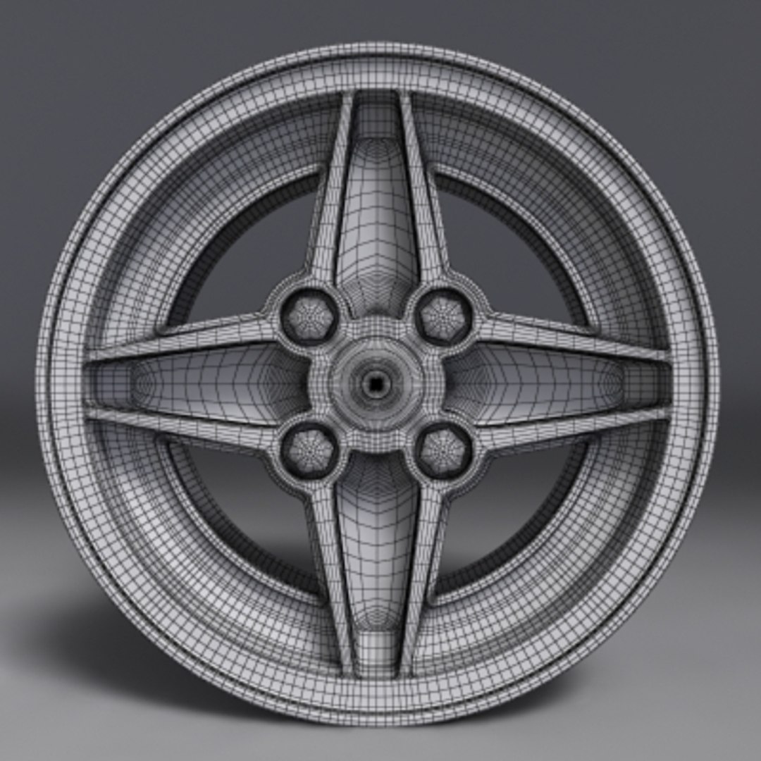 3d rs rim model