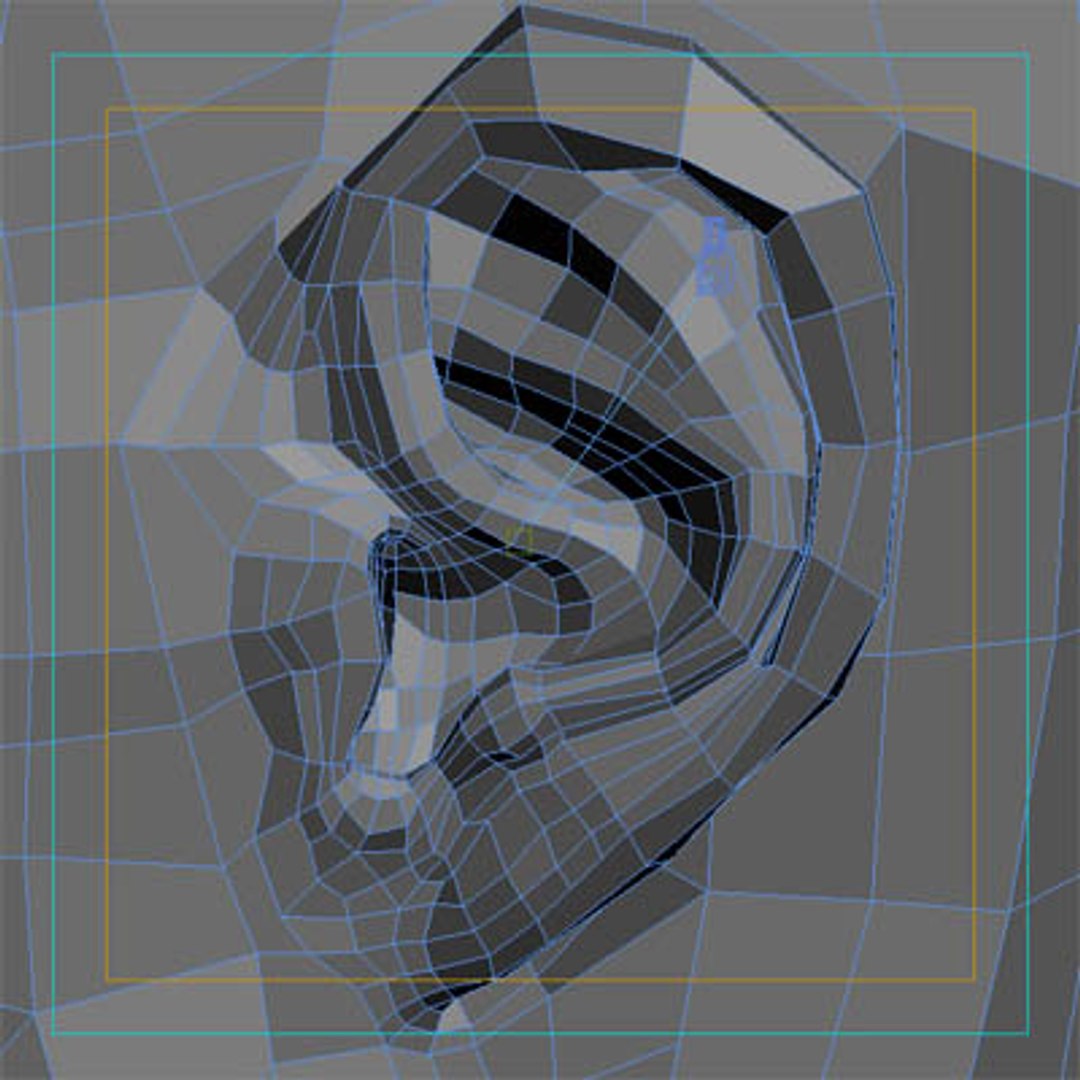 Ears Character Human 3d Model