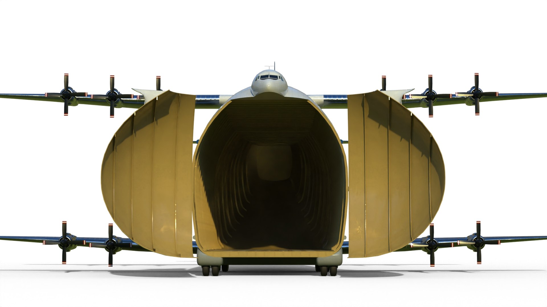 Howard DH-100 DBA 3D Model - TurboSquid 2277411