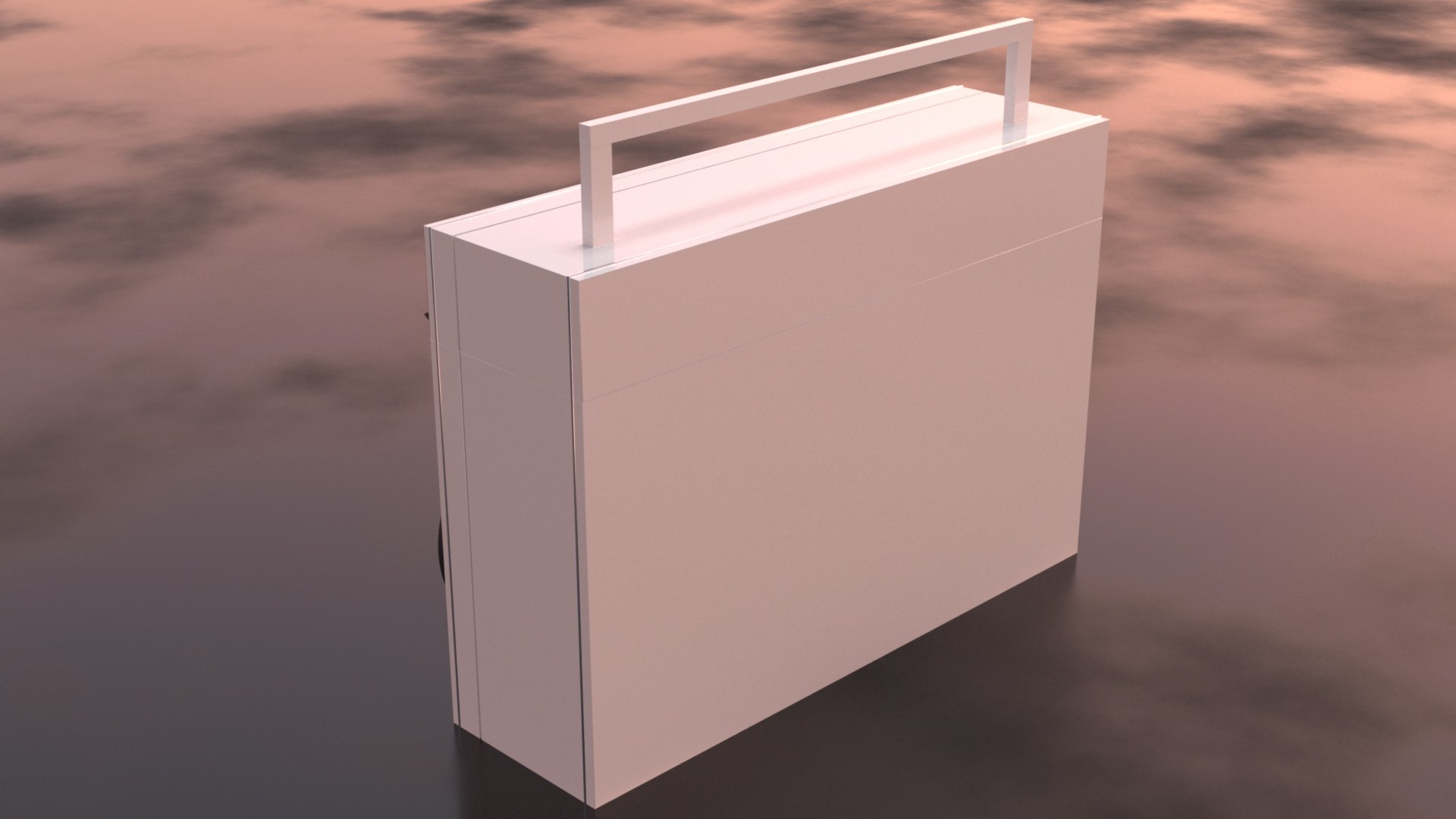 3D Boombox Nostalgic Retro Synthwave - TurboSquid 2432618