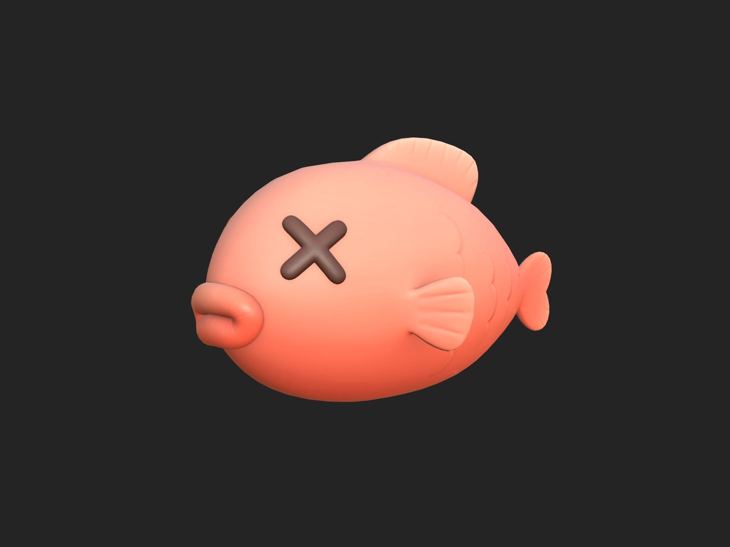 3D Death Fish - TurboSquid 2326761