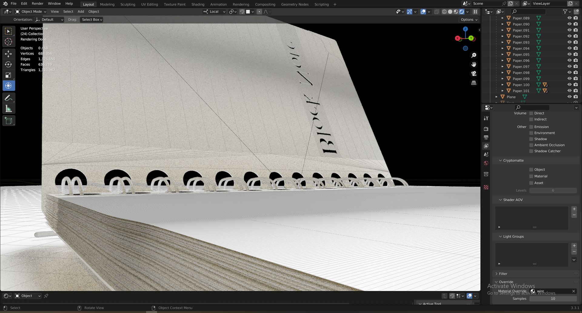 Block Note Leather Gift 3D Model - TurboSquid 2081693