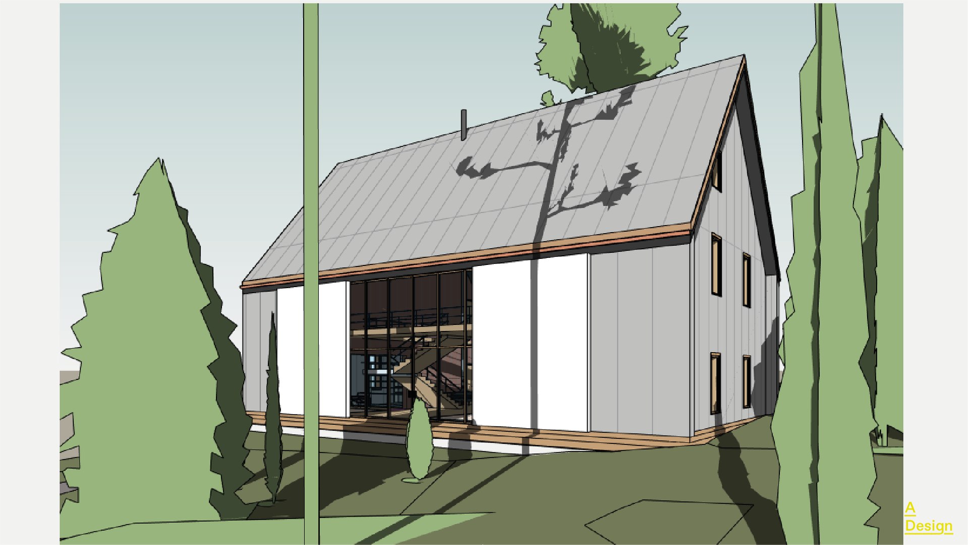 Forest House - Revit 3D Model 3D Model - TurboSquid 2017798