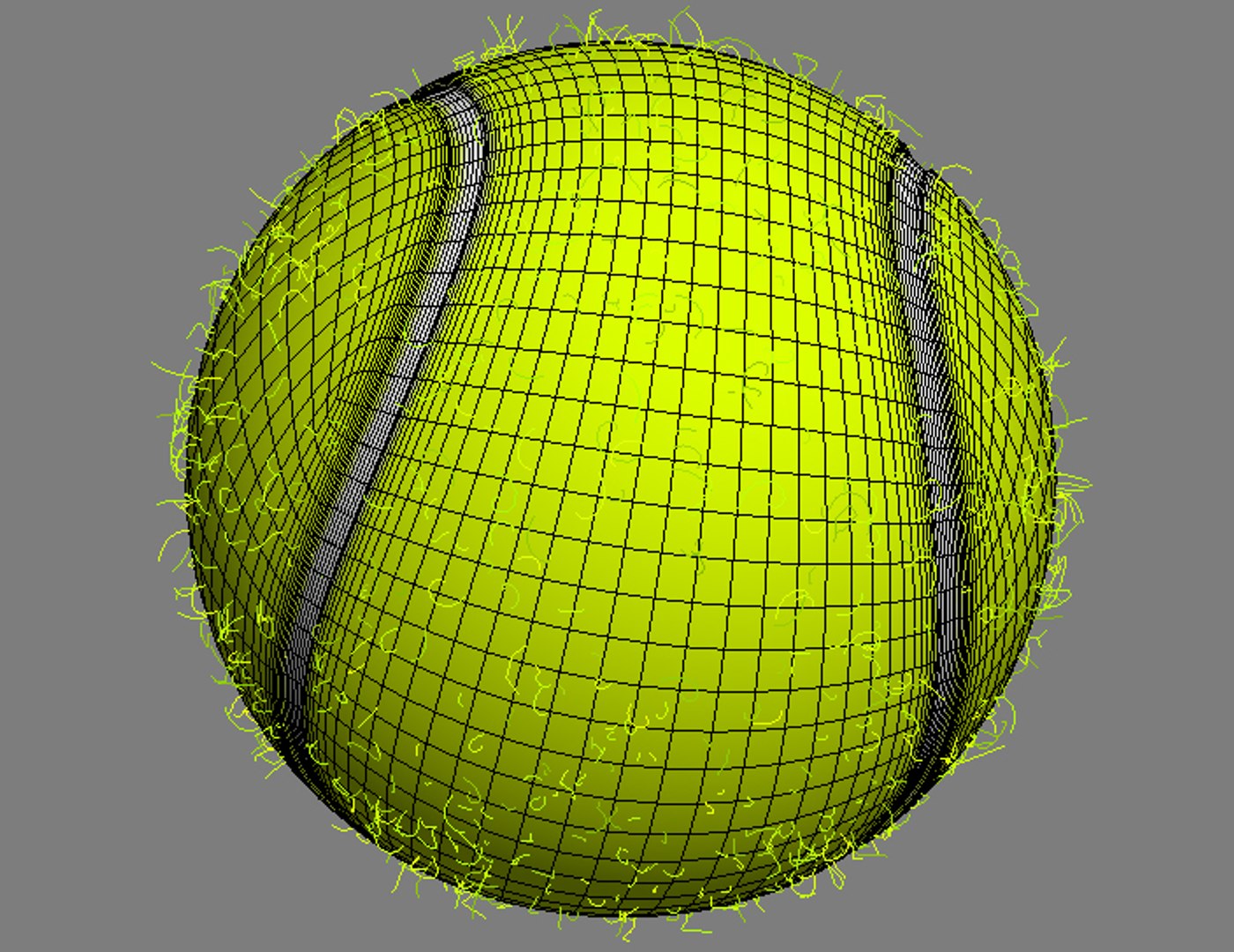 3d Tennis Ball