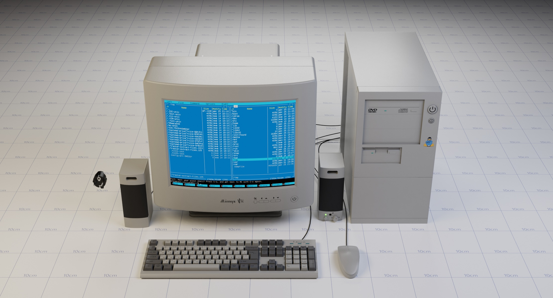 3D old computer model - TurboSquid 1682689
