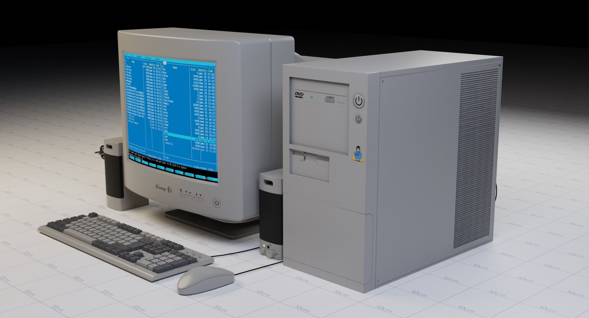3D old computer model - TurboSquid 1682689
