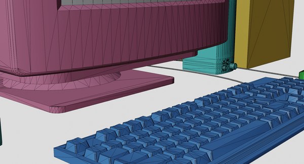 3D old computer model - TurboSquid 1682689