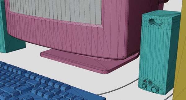 3D old computer model - TurboSquid 1682689