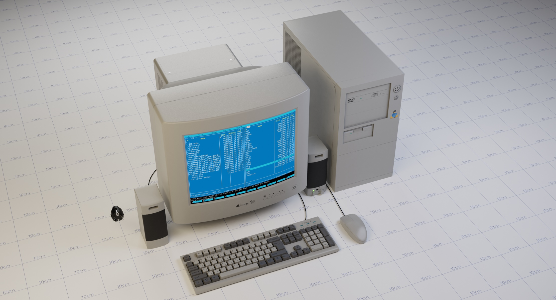 3D old computer model - TurboSquid 1682689