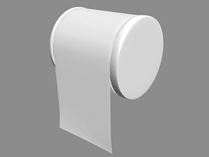 3D Toilet Paper Models - Browse & Download Formats - TurboSquid