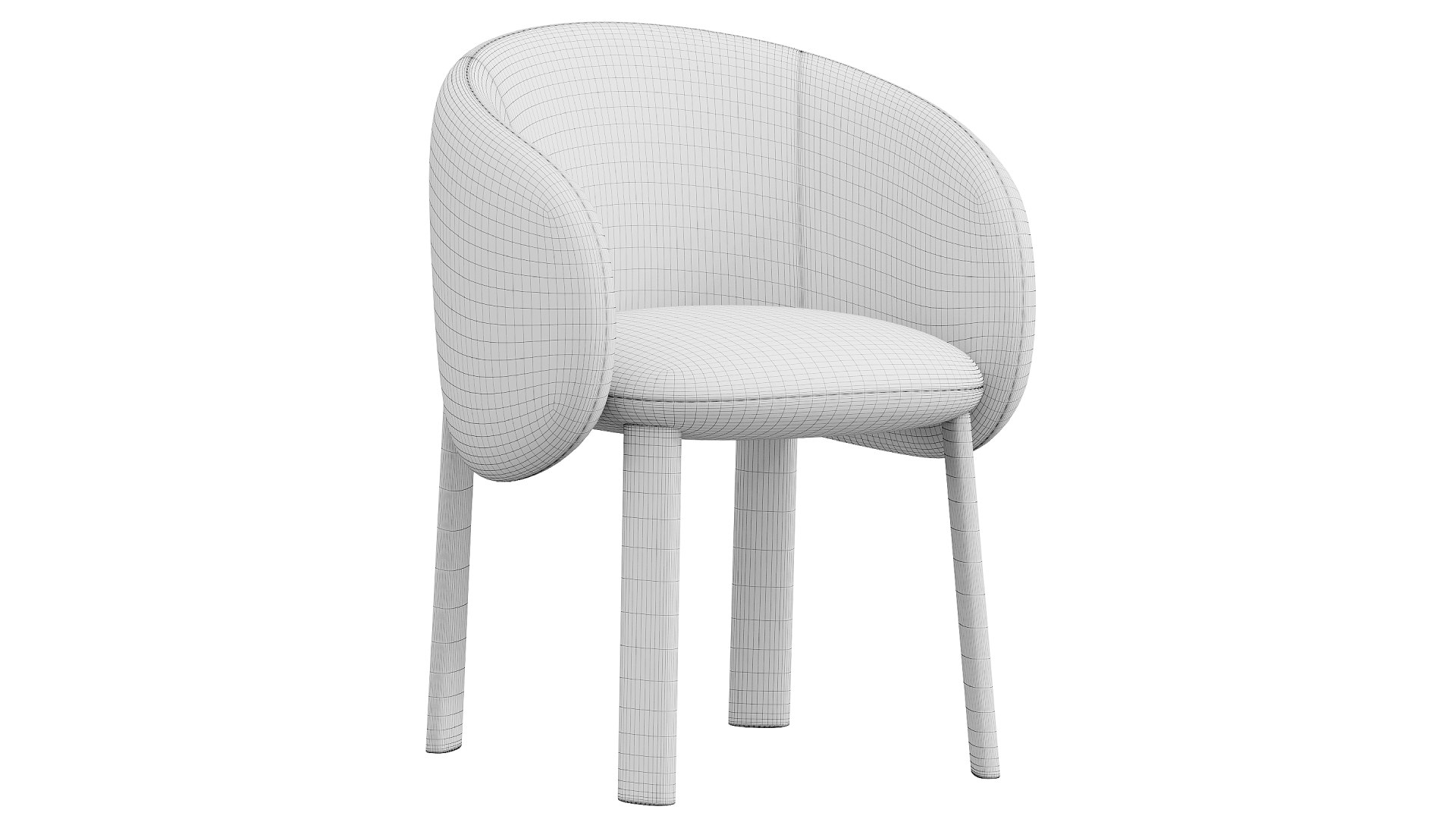 3D NEBULA WOOD CHAIR By Miniforms Model - TurboSquid 2203237