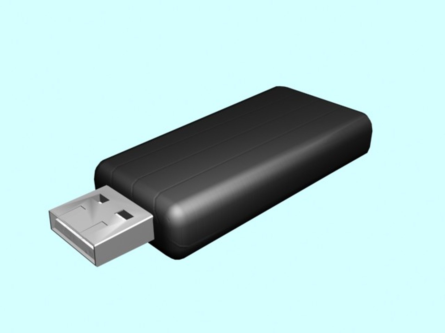 3d Model Usb Key