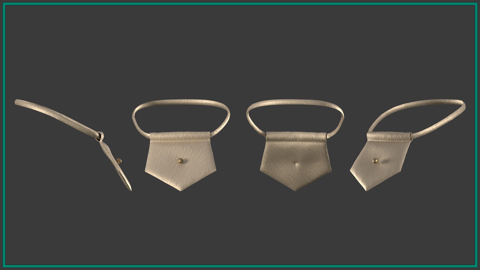 10 Female Necktie Model - TurboSquid 2367197