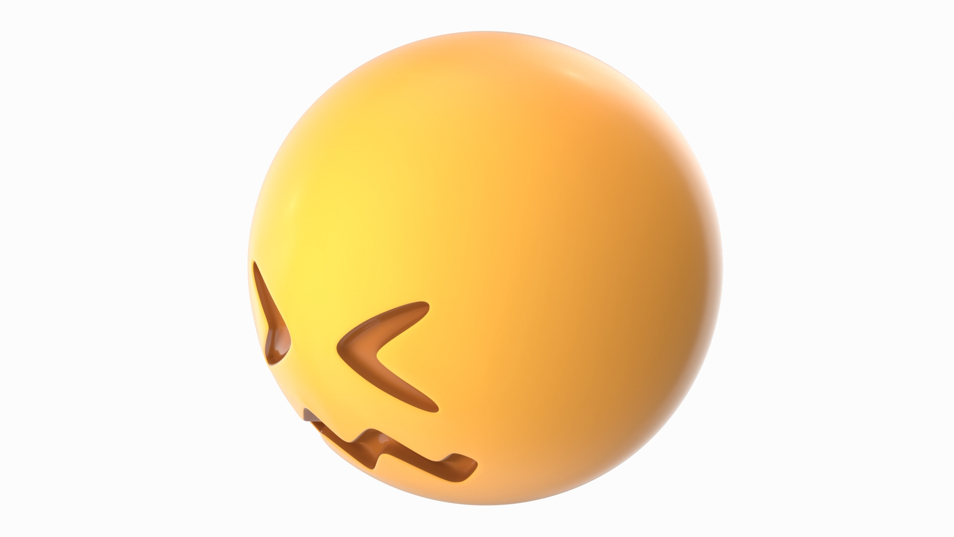 3D Confounded Emoji - TurboSquid 1531642