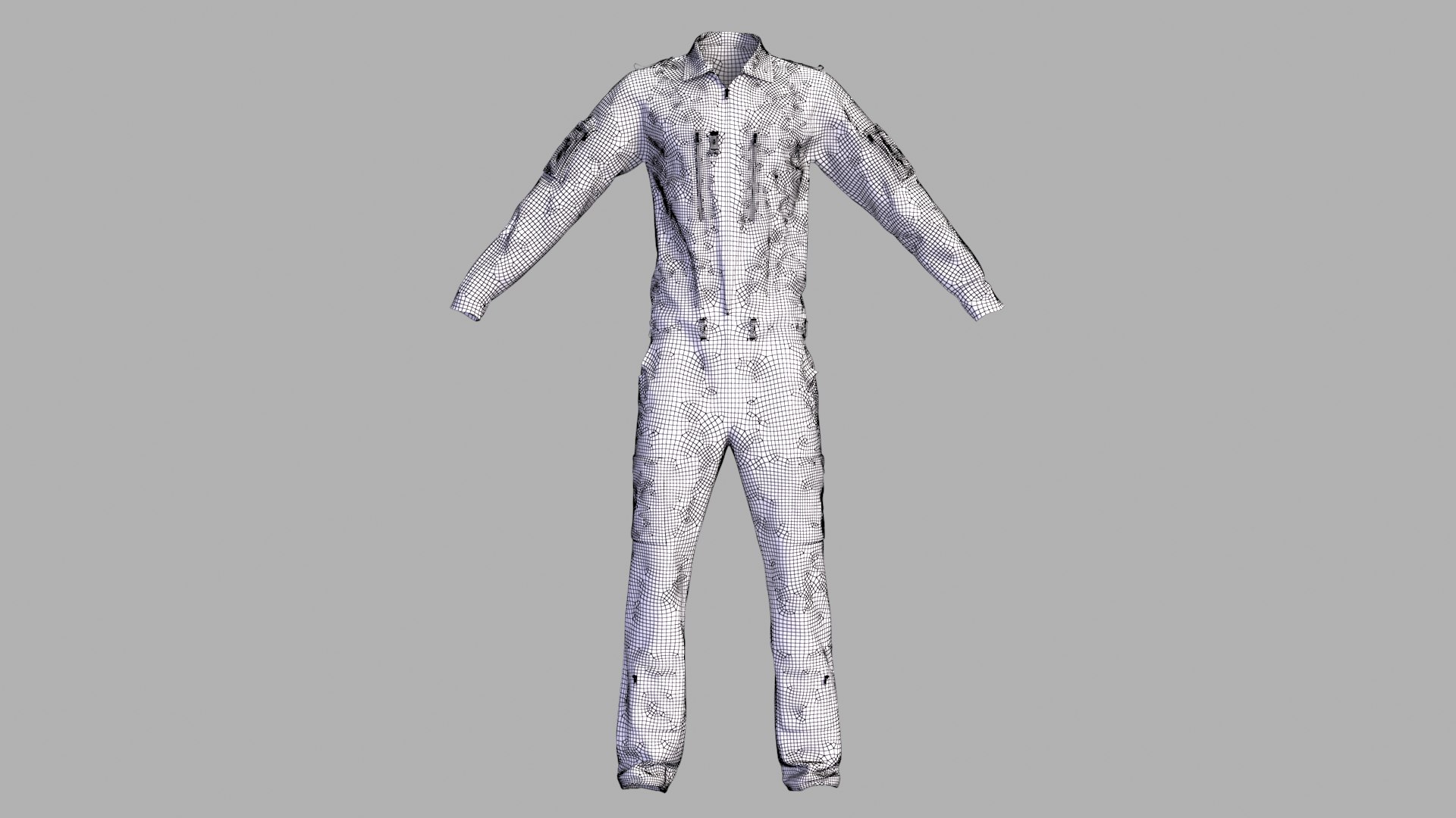 Flight Suit 2 3D model - TurboSquid 2021681
