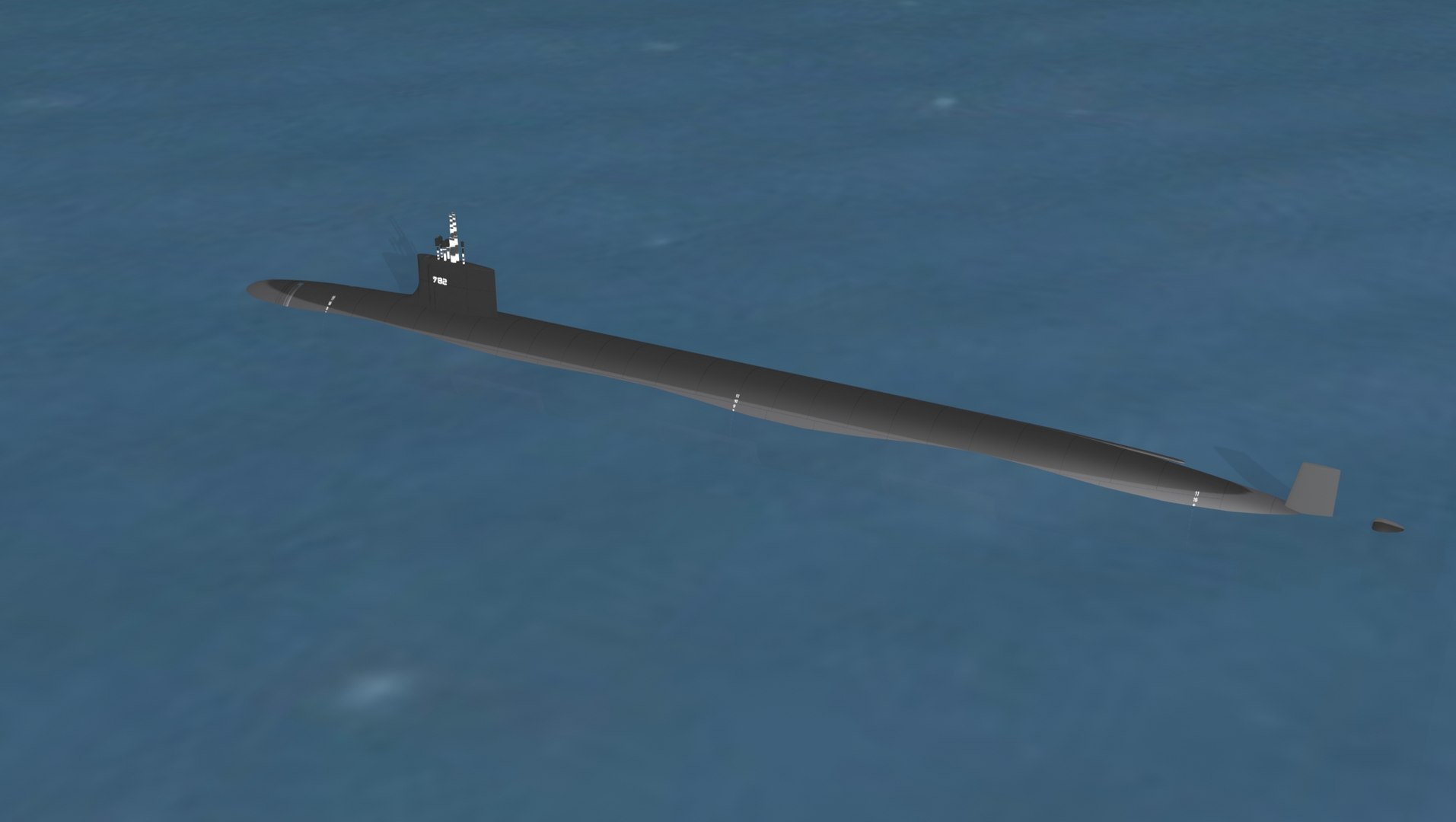 3D Virginia Class SSN 782 USS Mississippi Model - TurboSquid 1765571