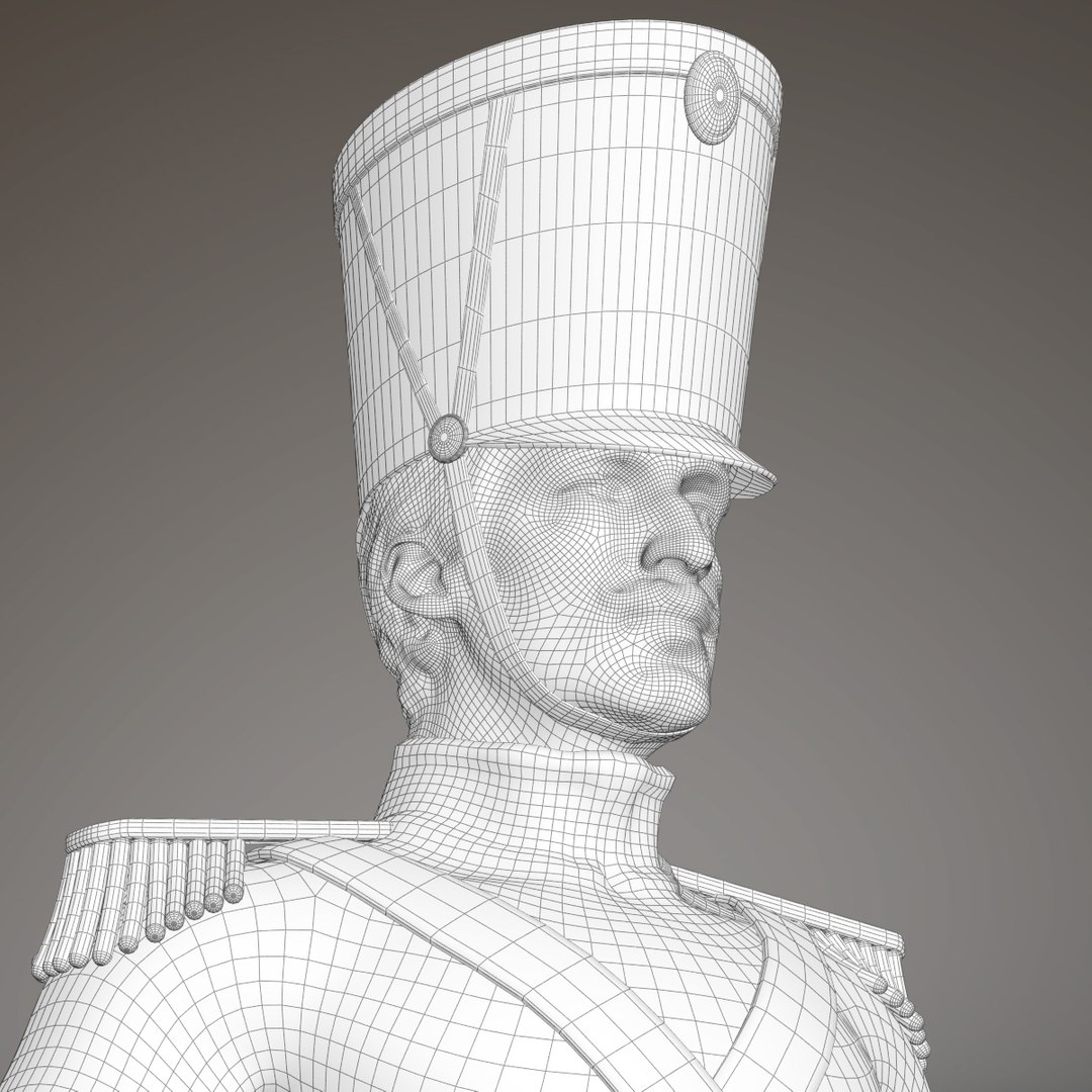 3D Napoleonic Toy Soldier Character - TurboSquid 1211619