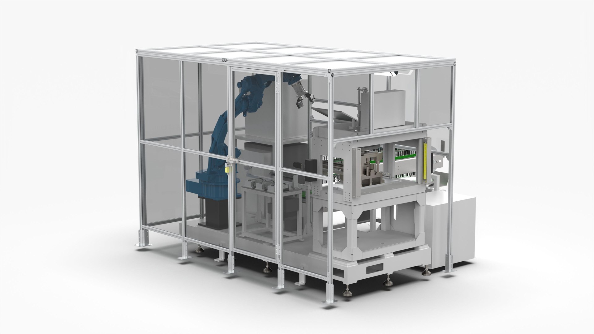 3D Model Automatic Industry Parts Internal Water Cutting And Punching ...