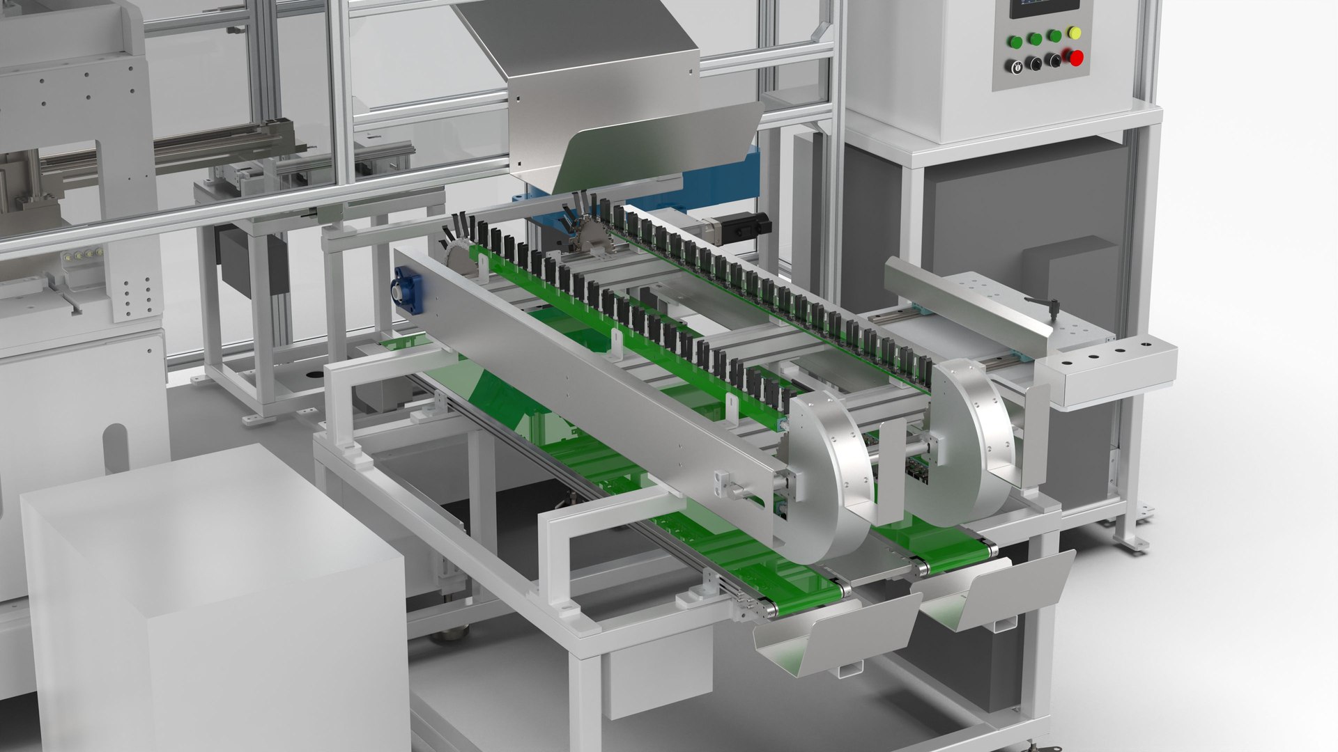 3D Model Automatic Industry Parts Internal Water Cutting And Punching ...