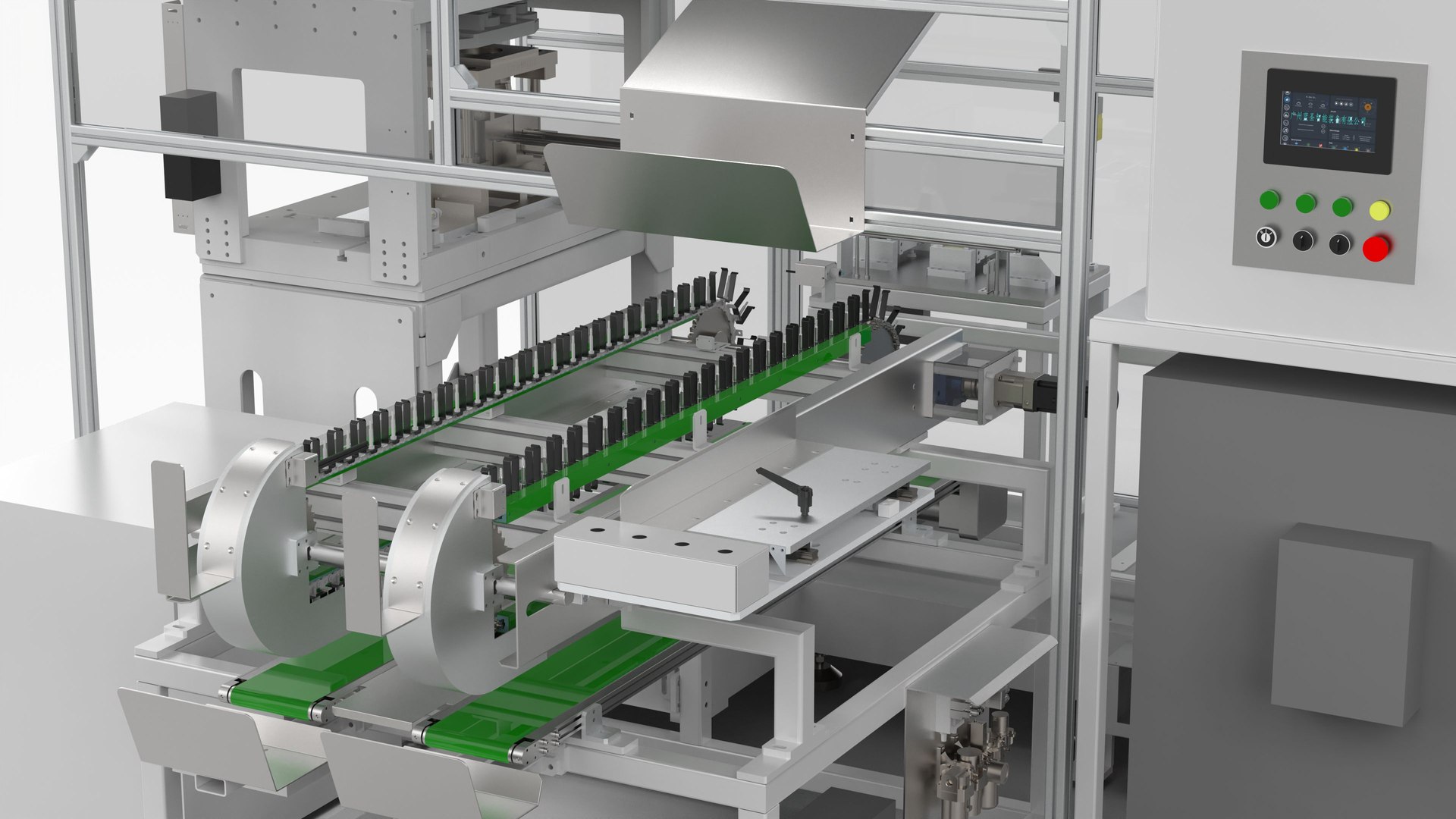 3D Model Automatic Industry Parts Internal Water Cutting And Punching ...