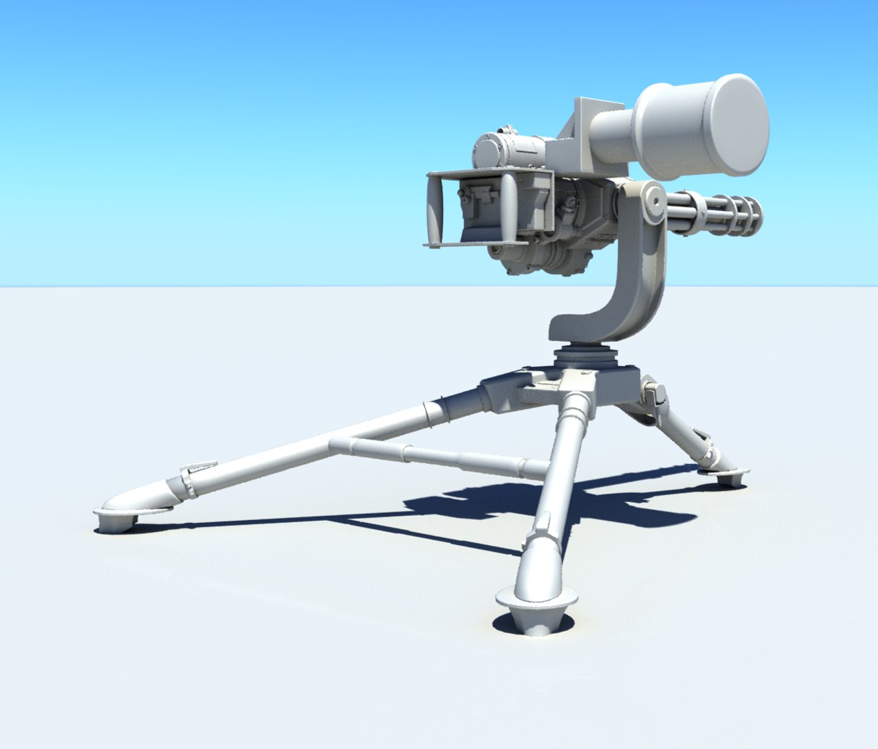 Minigun M134 3D Model - TurboSquid 1277201