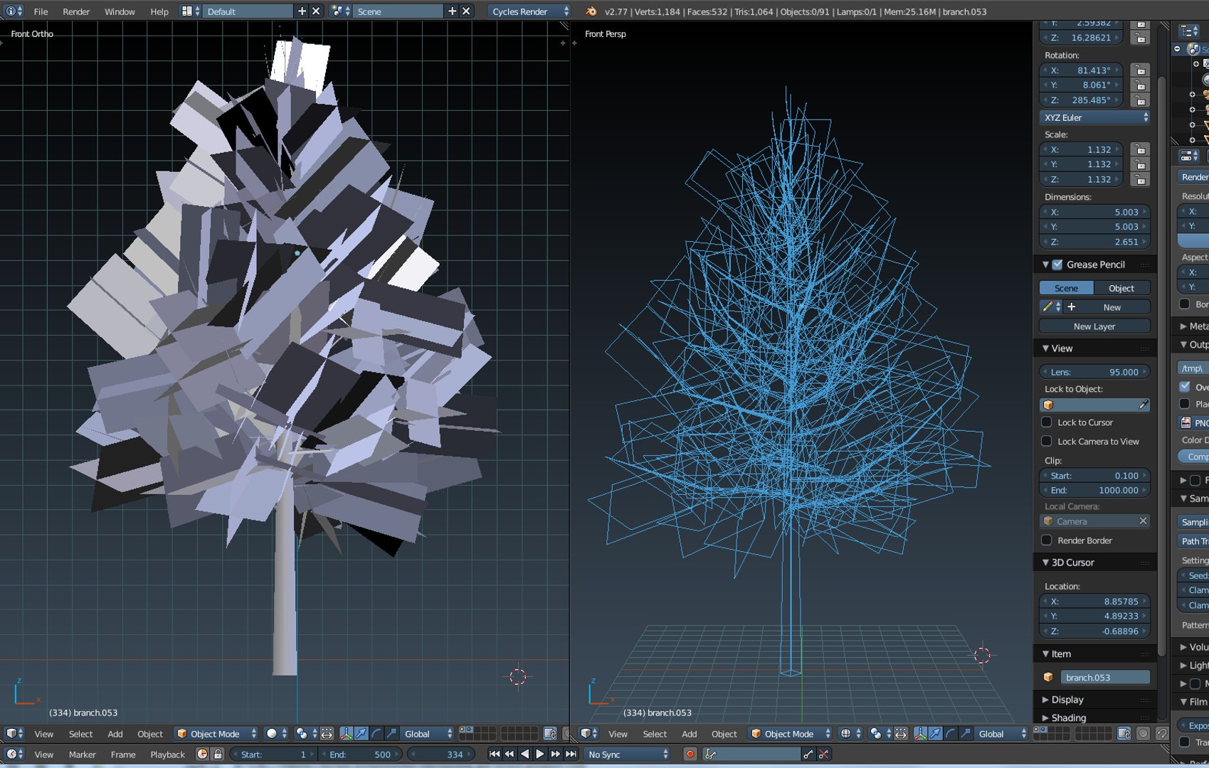 Free Tree Blender 3d Model