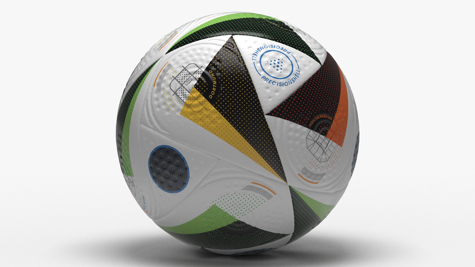 FUSSBALLLIEBE - THE MATCH BALL FOR 2024 GAMES 3D Model - TurboSquid 2247285
