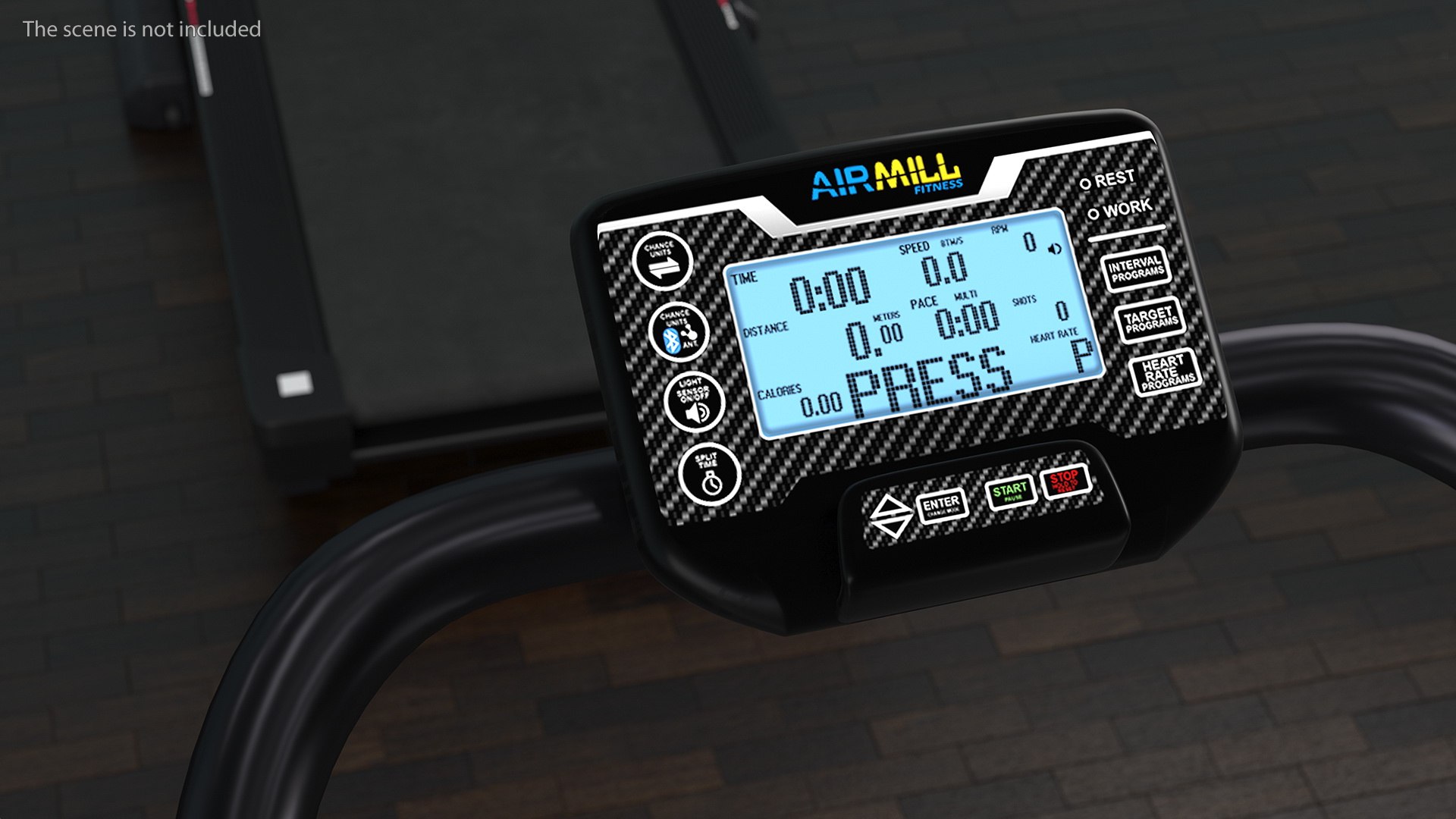 3D Model Airmill Air Runner Crossfit Treadmill - TurboSquid 1821753