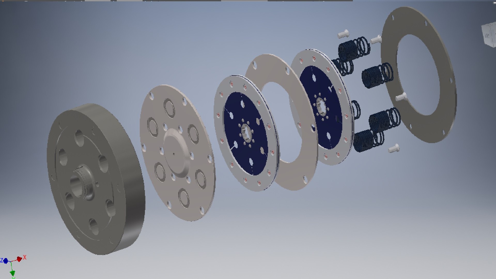 modelo 3d Motorcycle project clutch 3D model - TurboSquid 2094266