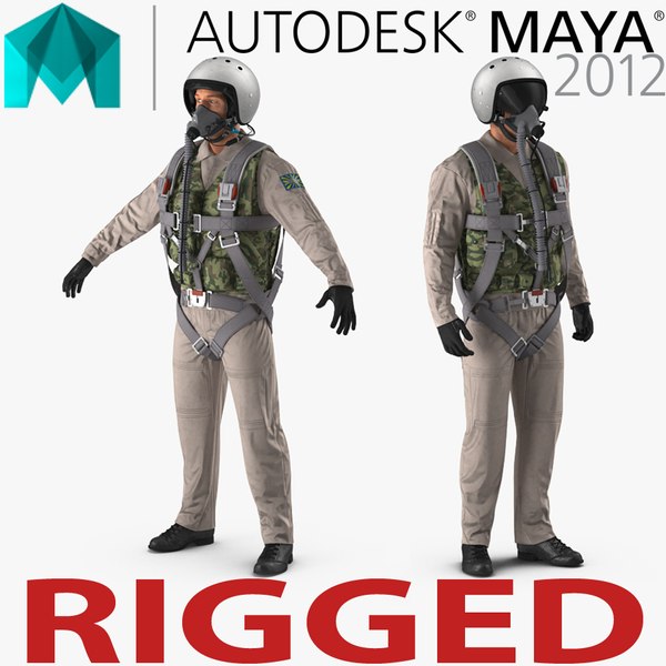 3D Pilot Models | TurboSquid