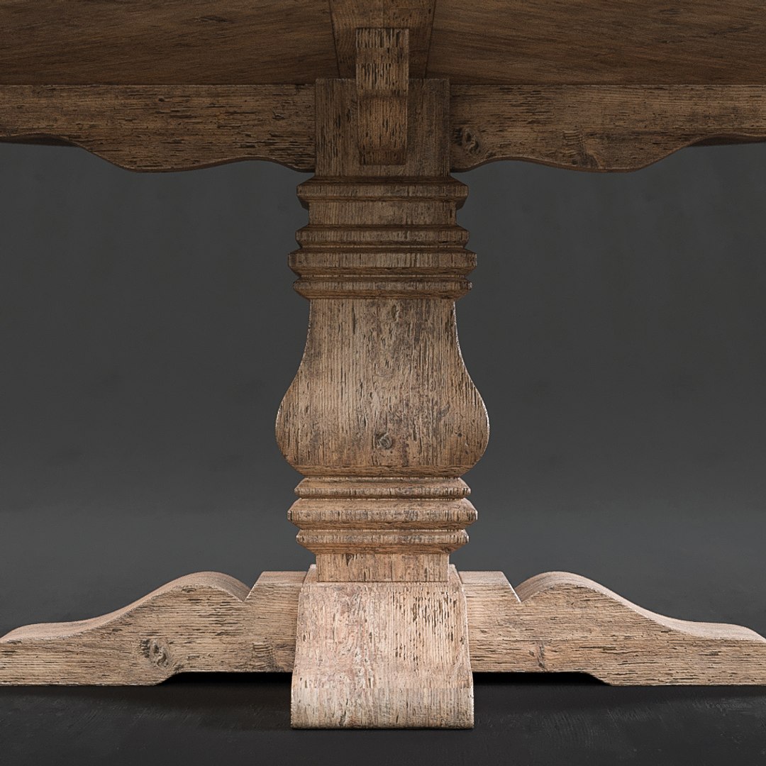 3D Model Salvaged Table Age - TurboSquid 1476633