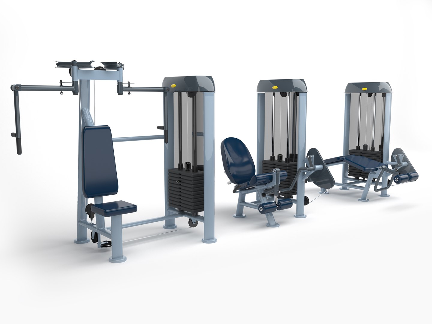 3D Gym Equipment-01 - TurboSquid 2120617