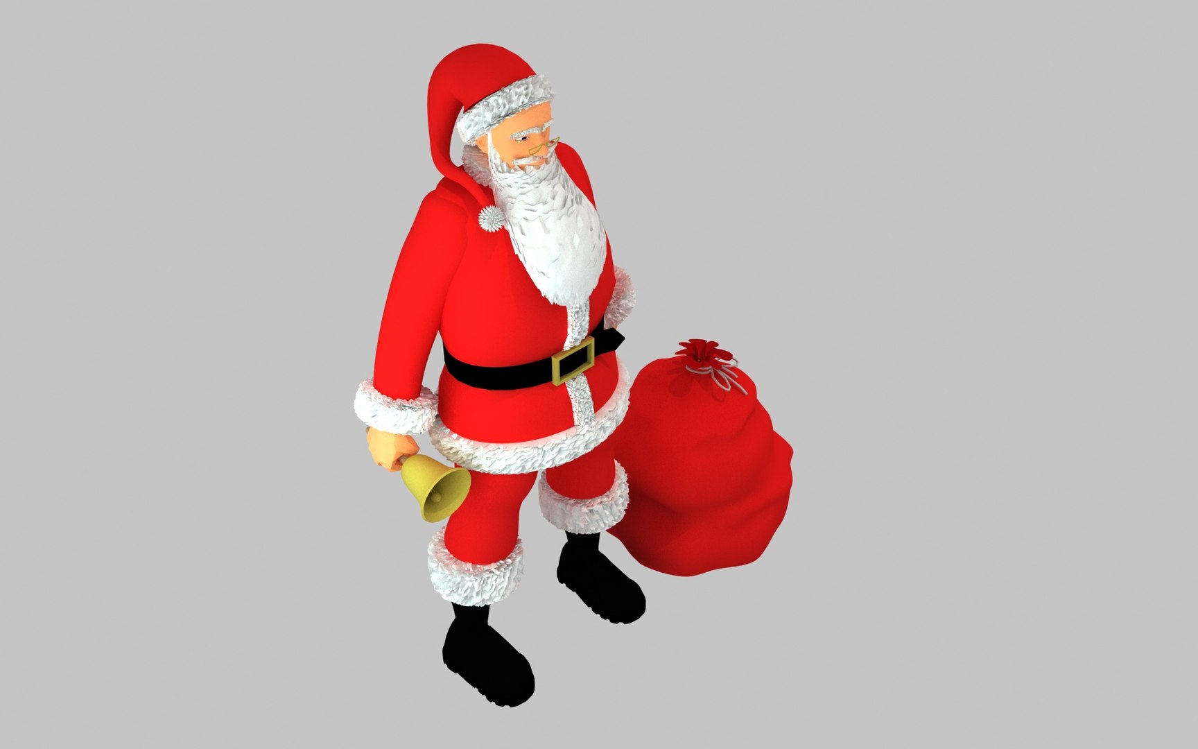 3D Santa Claus - TurboSquid 1825794