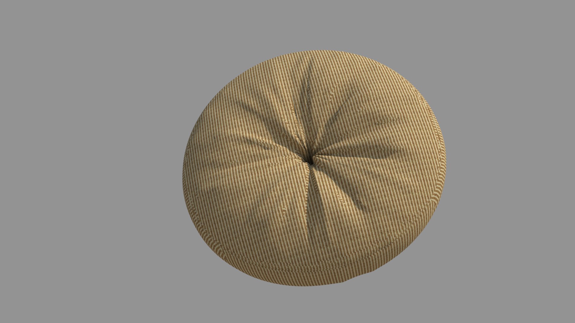 Round Pillow 3D Model - TurboSquid 1980742