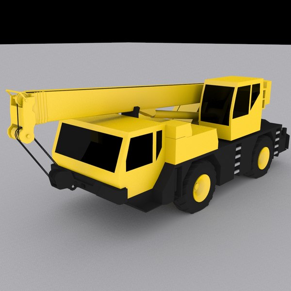 Mobile Crane STL Models for Download | TurboSquid