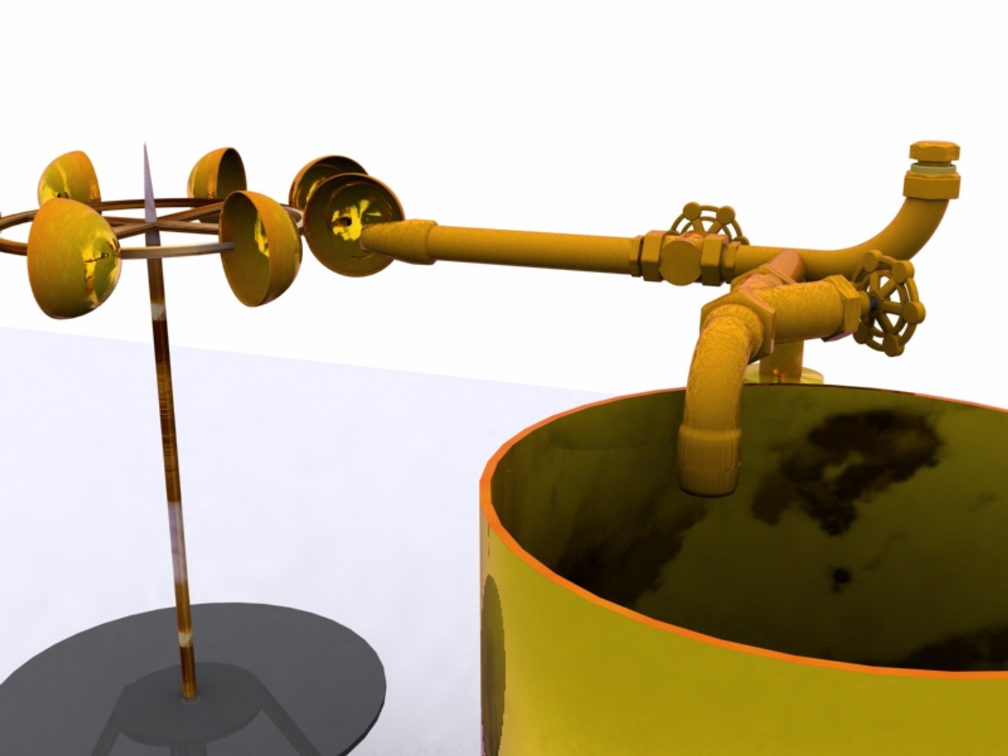 Roasting Steam Turnspit 3ds