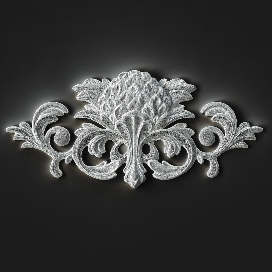 3d Model Small Decorative Element