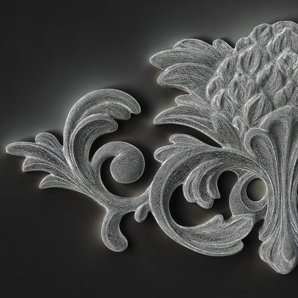 3d model small decorative element